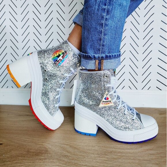 Converse | Shoes | Converse 75 Women Heel Boots Chuck 7 Luxe A06028c ...